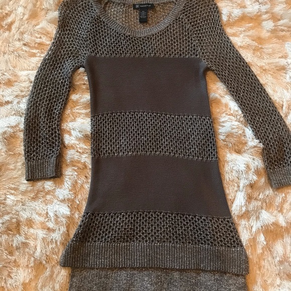 INC International Concepts | Sweaters | Inc Womans Gray Sparkling Xs ...